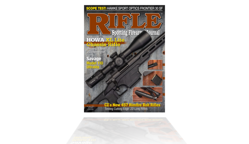 HOWA XL Lite Chassis Featured on the front cover of Rifle Sporting ...